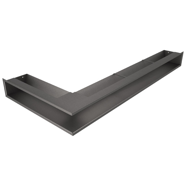 Fireplace ventilation grille 95х950х450 SAVEN Loft Angle graphite