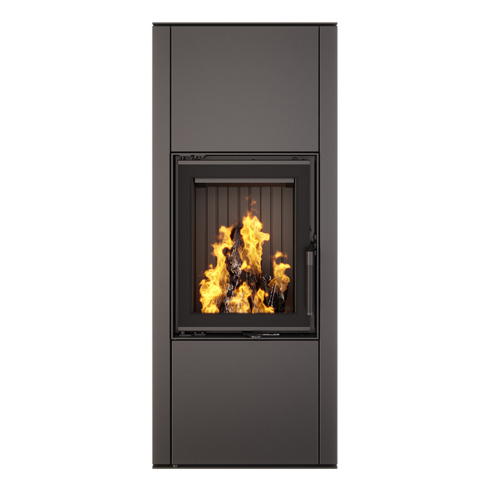 Fireplace stove SAVEN Vatra 40x50 Black
