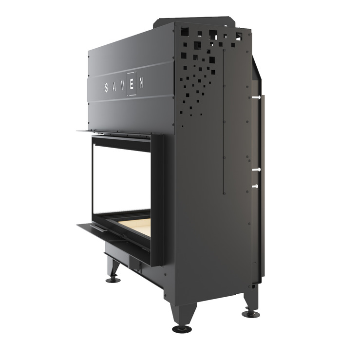 Камінна топка кутова SAVEN Energy Up 85х50х47L (17,0 kW) ECO купити